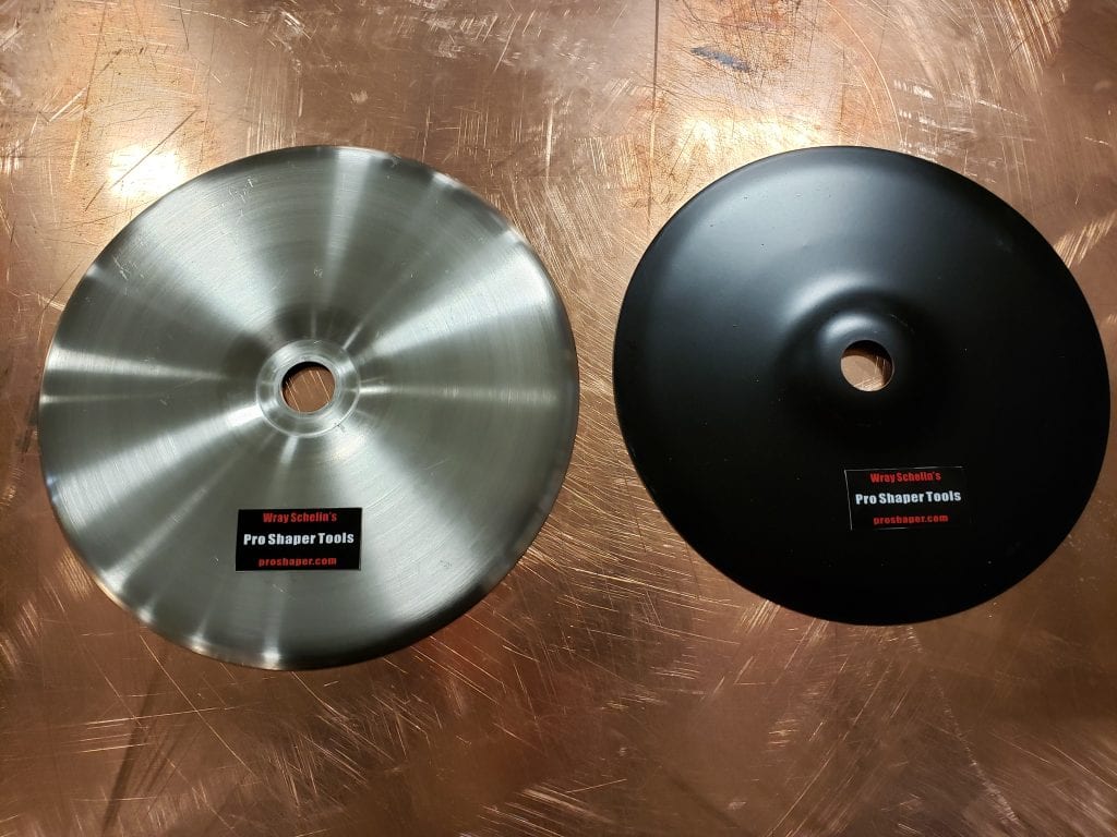 9" Shrinking Disc and Backing Pad - Pro Shaper Sheet Metal LLC